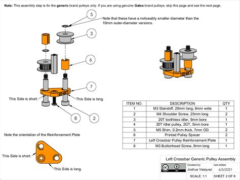 Aluminum Crossbar Assembly — Science Jubilee 032post1dev200gdd7e0ef Documentation
