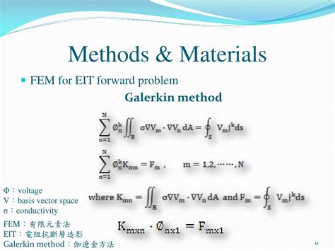 Ppt The Algorithm Of Image Reconstruction In Eit Powerpoint