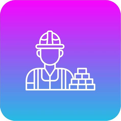 Premium Vector Builder Icon