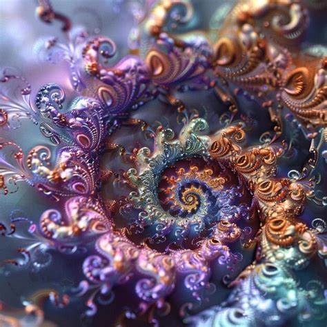 Exploring Beautiful Fractals Stunning Patterns And Designs Premium Ai
