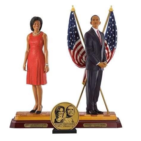 Barack Obama Presidential Edition And First Lady Michelle Obama By
