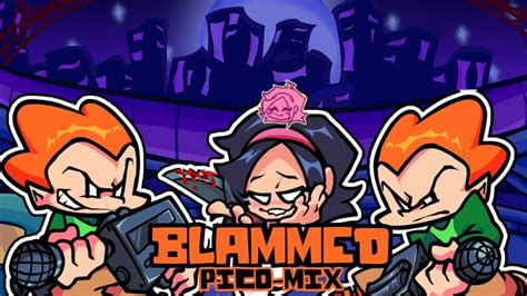 Blammed Pico Mix Update Fnf Reanimated Youtube
