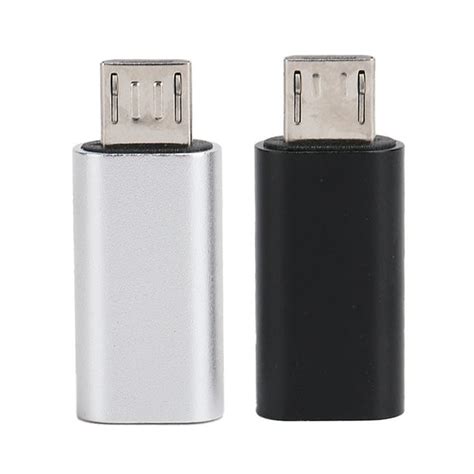 Conector Convertido Tipo C Typec A Android Adaptador De Carga Tipo C Convertidor Tipo C Acabado