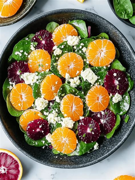 Easy Mandarin Orange Salad With Crispy Almonds Refreshing