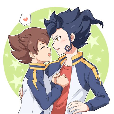 Matsukaze Tenma And Tsurugi Kyousuke Inazuma Eleven And 1 More Drawn