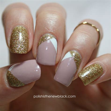 Elegant Colour Block Nails Color Block Nails Elegant Nails Pretty