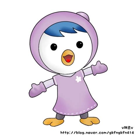 뽀로로 여자친구 패티 따라 그리기 강좌 네이버 블로그