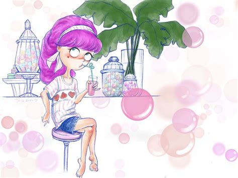 Bubbles Drawings Anime Art