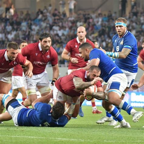 საქართველო მსოფლიო რეიტინგში დაწინაურდა ბორჯღალოსნებმა იტალია კვლავ უკან ჩამოიტოვეს