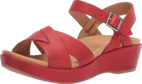 Kork Ease Womens Myrna 20 Red Platforms And Wedges