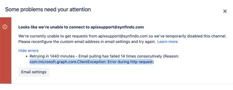 Reclientexception Error Du
