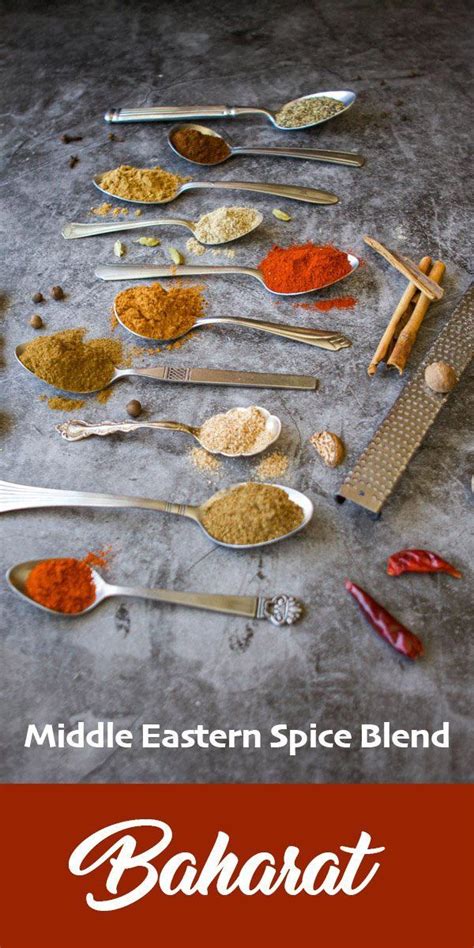 Middle Eastern Baharat Spice Baharat Recipe Spice Blends Recipes Homemade Spices