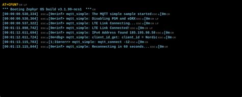 MQTT Error Nordic Q A Nordic DevZone Nordic DevZone