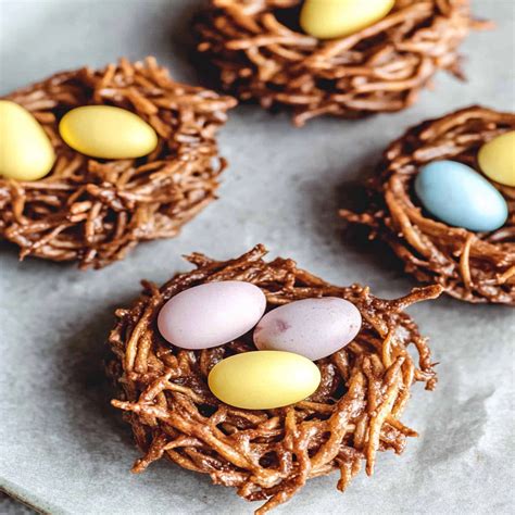 Easter Birds Nest Cookies