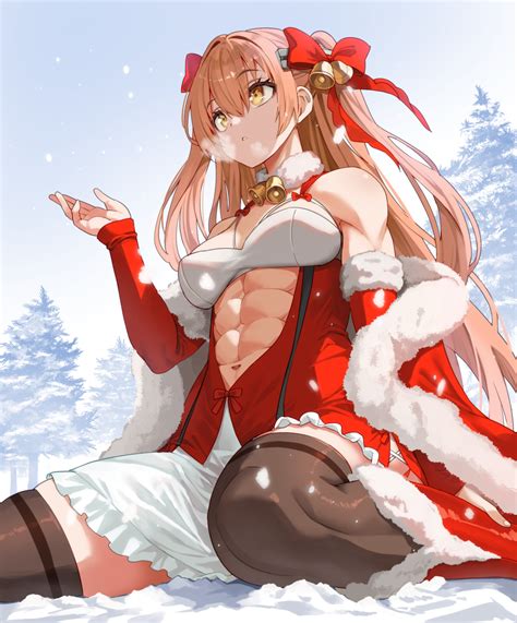 Murata Taichi Johnston Christmas Kancolle Johnston Kancolle