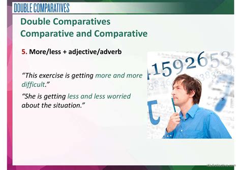 Double Comparatives English Esl Powerpoints