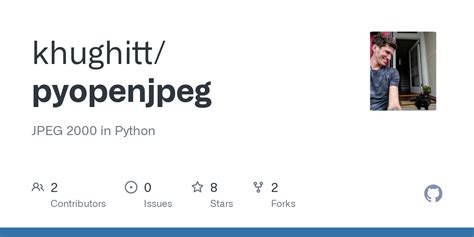 Github Khughitt Pyopenjpeg Jpeg In Python