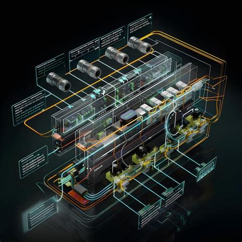 Detailed Diagram Of A Connector System Highlighting Interconnected Modules And Efficient Data