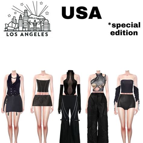 5 Members Outfits