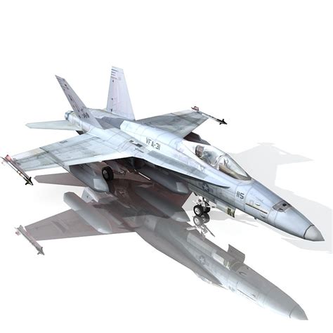 F18 Hornet Navyコレクション 3dモデル 225 3ds Fbx Flt Lwo Max Obj Xsi Free3d