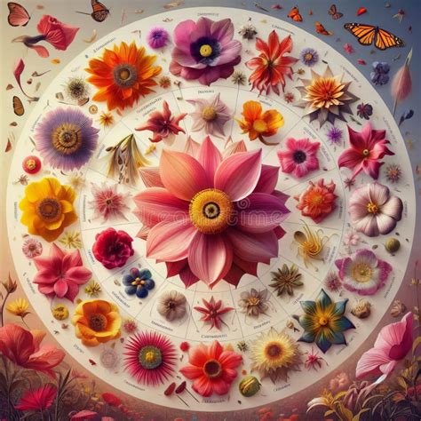 Flower Types Explore A Wide Range Of Flowers From Common To Exot Stock