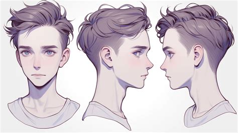 Artstation 470 Teenage Boy Face Sketch Reference4k Vol15 Artworks