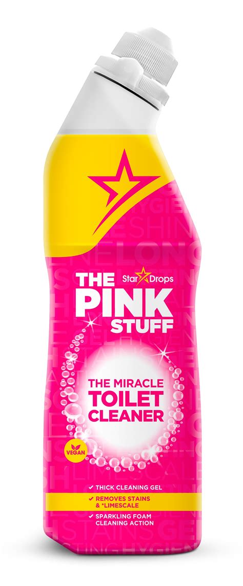 The Pink Stuff Miracle Toilet Cleaner Gel 254 Fl Oz With Fruity