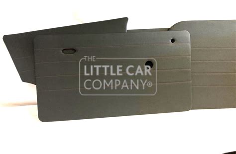 Classic Mini Deurpanelen Zwart Rode Stiknaad Onderdelen Classic En