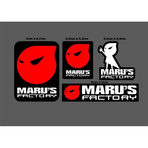 Jual Stiker Marus Logo Marus Sticker Marus Factory Shopee Indonesia