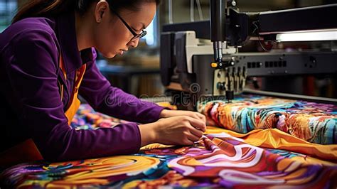 Efficiency Technology Textile Mill Stock Illustration Illustration Of