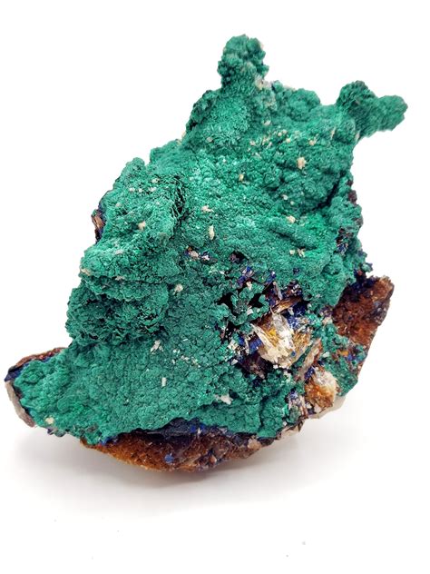 Azurite And Malachite Touissit Morocco