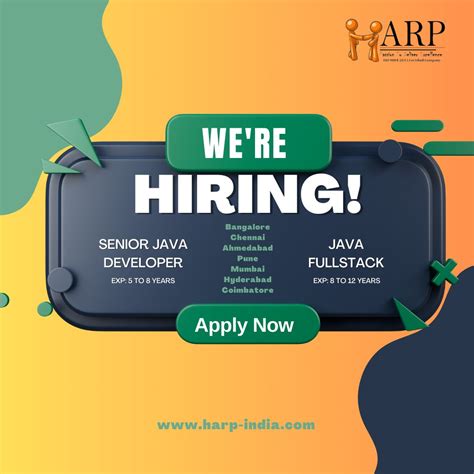 Harp On Linkedin Hiring Java Javadeveloper Javafullstack Hiring