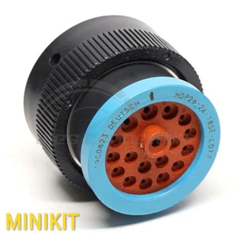 Kit Connettore Deutsch Serie Hdp 18 Vie P F Volante Con Adattatore