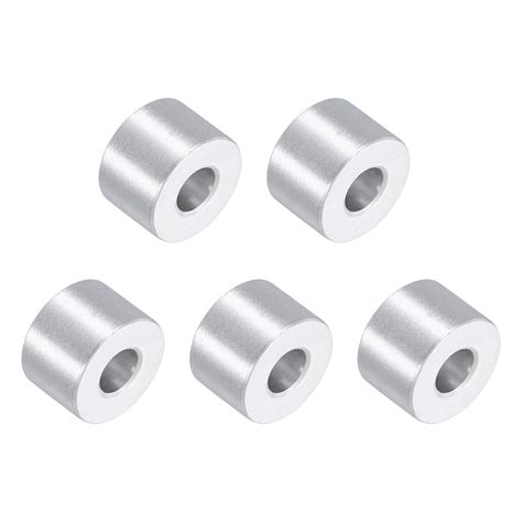 5 Pack Aluminum Spacers 3 4 Od X 5 16 Id X 1 2l For M8 Screw Bolts