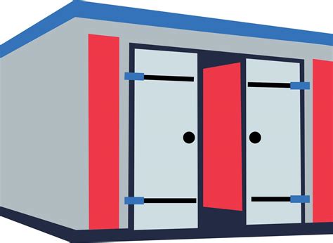 A Flat Style Icon Of Cargo Storage Container 56977807 Vector Art At Vecteezy