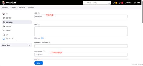Linux系统jenkins工具的node节点配置 技术分享 云服务器