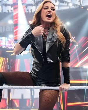 Wrestlemania 41 Becky Lynch Leather Jacket