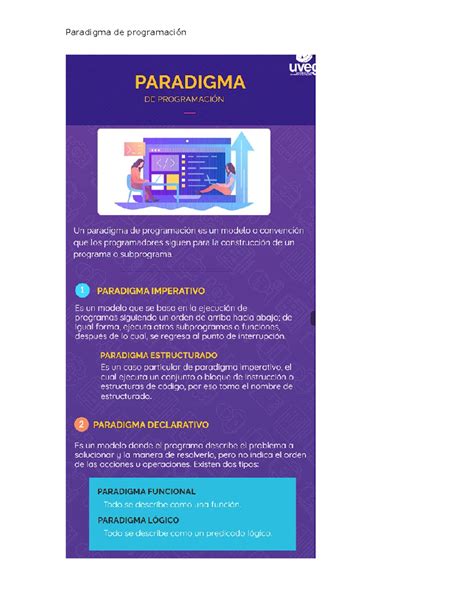 L3 Paradigmas De La Programación Fundamentos De Programación V1 Paradigma De Programación