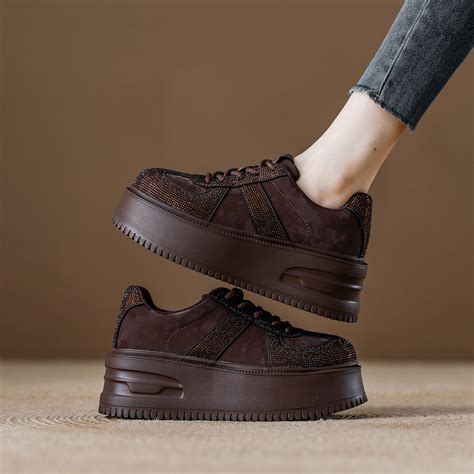 🌟 Must Have For Autumn 2025 New Retro Brown Platform Shoes 🌟