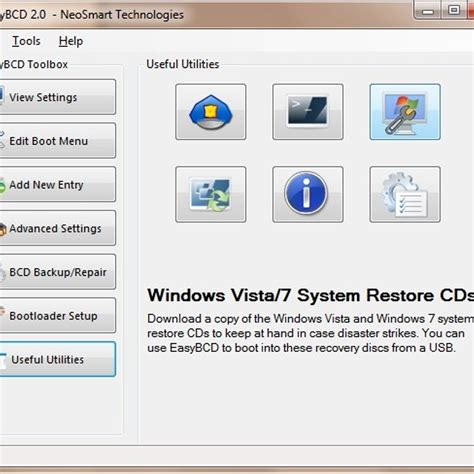 Windows Vista Bootloader Editor