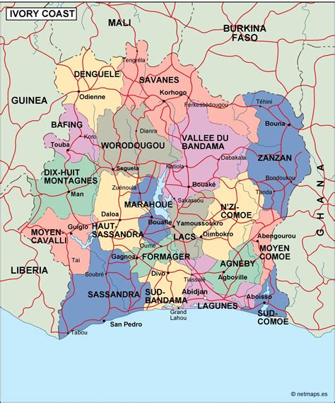 Ivory Coast Map Of Africa Found A Map With Liberia And Ivory Coast