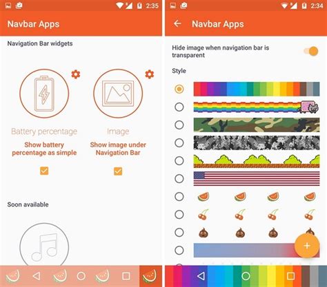 how to customize navigation bar in android beebom