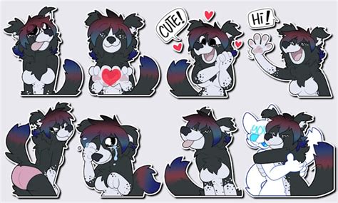 Draw Furry Telegram Stickers Nsfw Furry Stickers Fursona Crypto