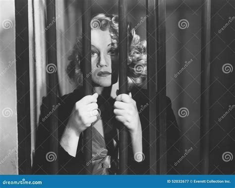 Behind Bars Stock Image Image Of Innocent Black Confinement 52032677