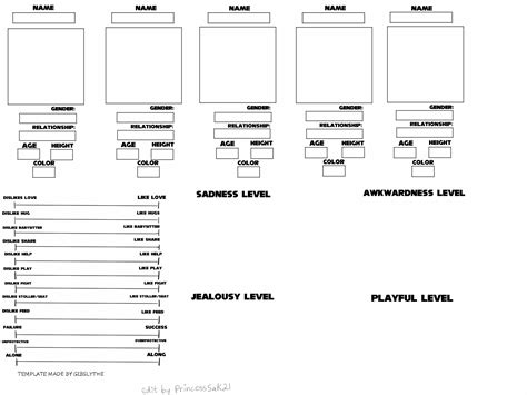 Oc Relationship Siblings Tempalte By Pinkbloom21 On Deviantart