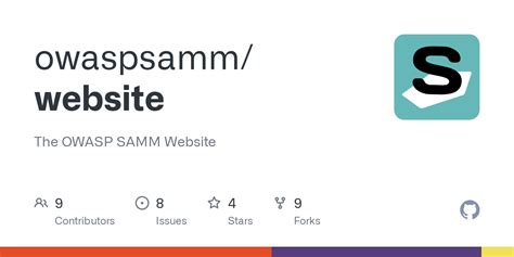 Github Owaspsamm Website The Owasp Samm Website