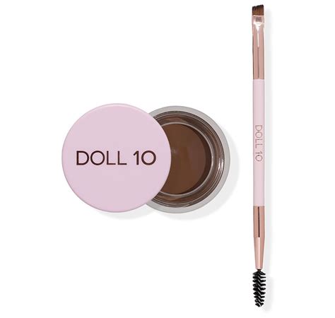 Doll 10 Brow Remedy Deep Conditioning Brow Defining Pomade With Brush
