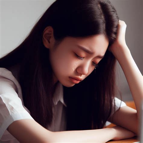 Crying Girl Ai Generated R Crying