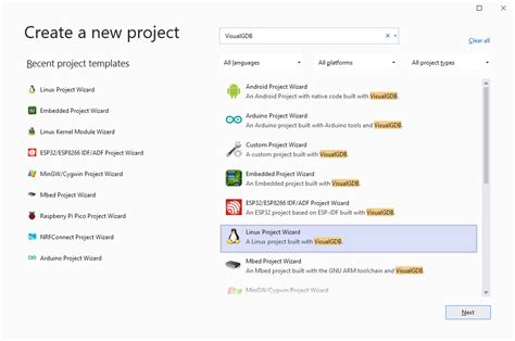 Building Projects With Toolchains From Docker Containers Visualgdb Tutorials