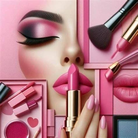 Pin By Ana Rebeca Sanchez On Love Pink Beauty Salon Posters Eye